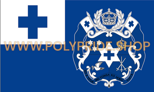 Blue Tongan Flag | Polynesian Pride
