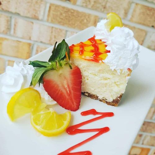 Strawberry Lemonade Cheesecake | Whimsy Cakes