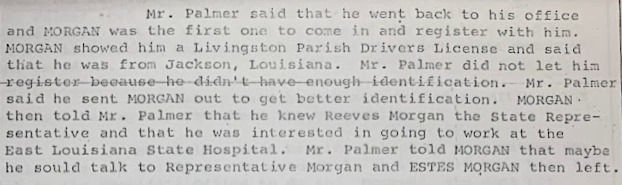 What Ever Happened to Estus Morgan and Winslow Foster?