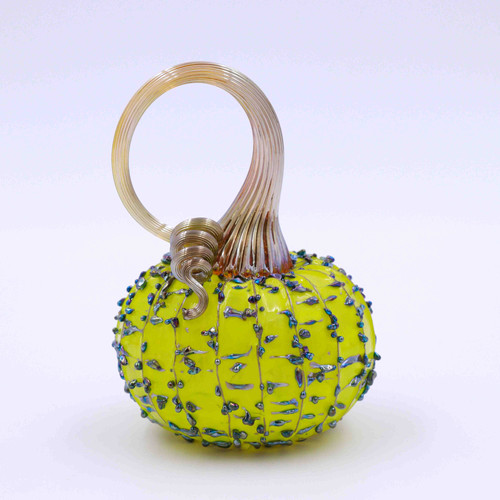 Spooky Slime Twilight Glass Pumpkin | Jack Pine Studio