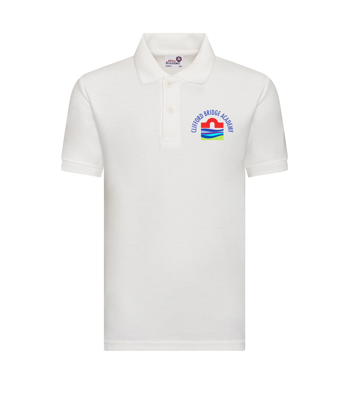 clifford-bridge-white-school-uniform-cotton-polo