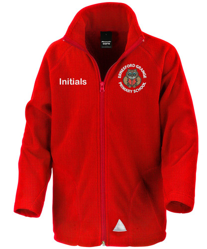 EGPS Red School Uniform Lightweight Fleece | Coventry Uniforms