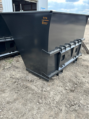 Skidsteer Hopper Attachment | J&E Livestock LLC