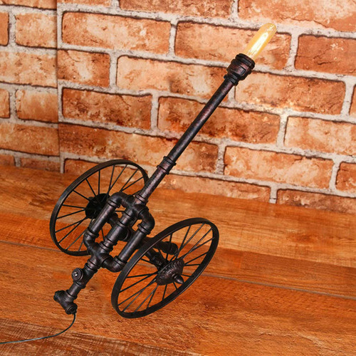 Industrial pipe light cannon shape art design desk lamp | Maso light