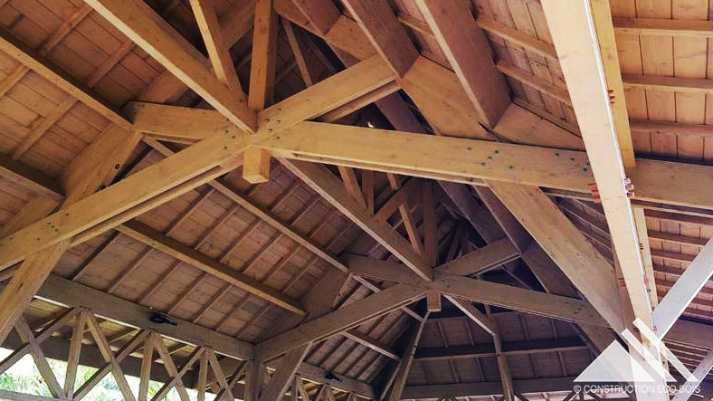 Construction Eco Bois à la Réunion 974 : Charpente bois