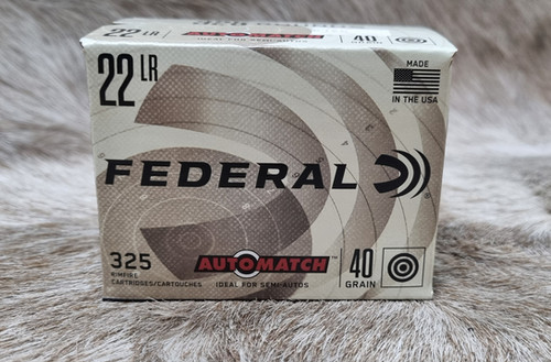 Federal Auto Match .22LR 40gr (325 rounds) | laarms