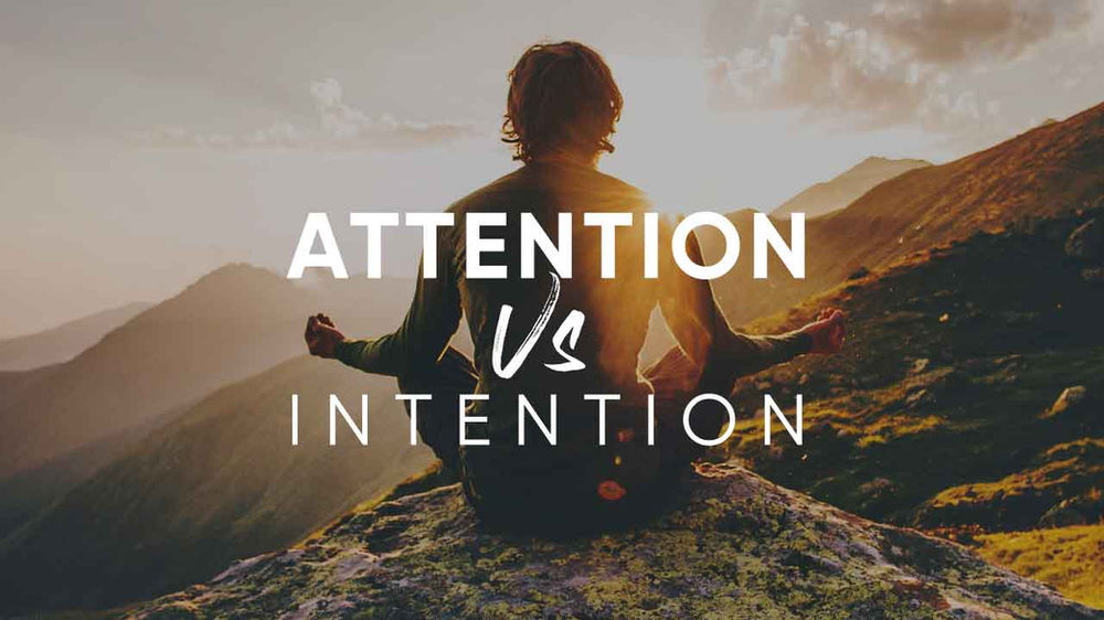 Attention vs. Intention