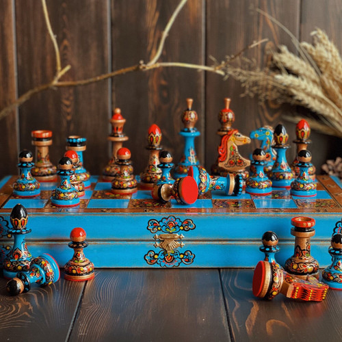 Russian Chess Set | To Russian Horizons