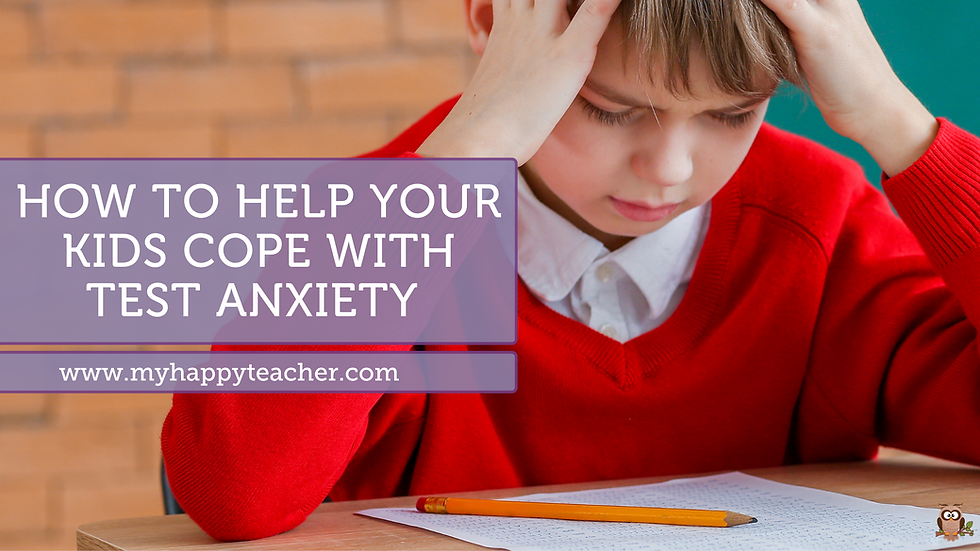 How To Help Your Kids Cope With Test Anxiety