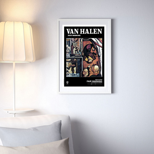 Van Halen Fair Warning Album Print | miles