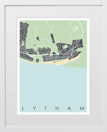 Lytham map | miles