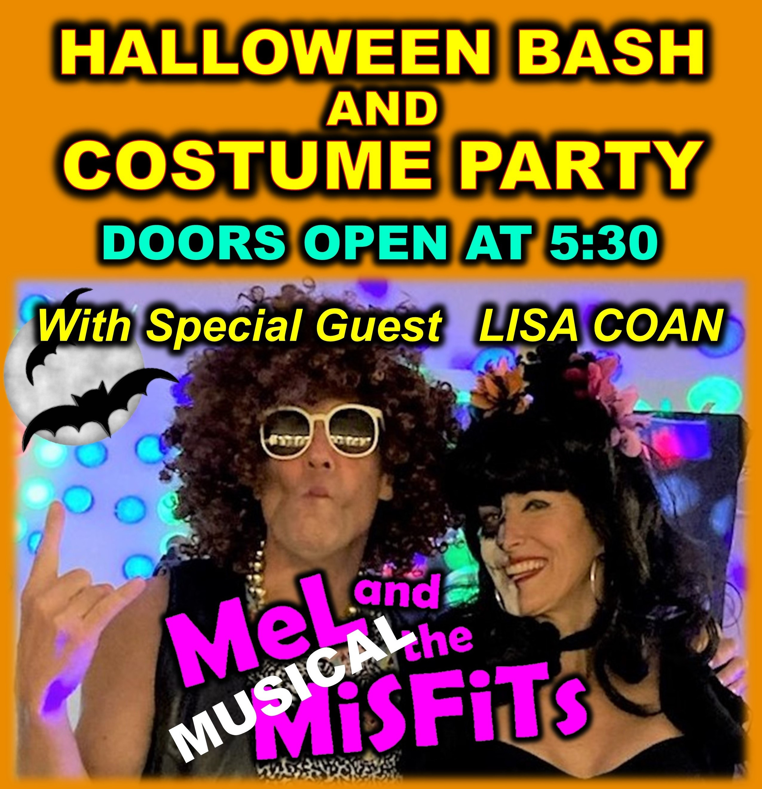 HALLOWEEN BASH & COSTUME PARTY | Mel and the MF Band