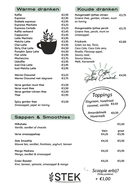 Menu | STEK