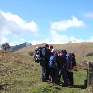 Mountain Hiking & Hill Walking Walking in the Brecon Beacons Wales UK ...