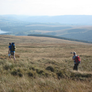 Mountain Hiking & Hill Walking Walking in the Brecon Beacons Wales UK ...
