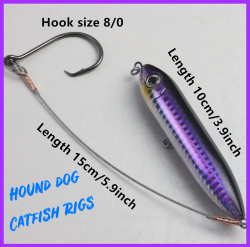 The Hound Dog Catfish Rigs | Upper Deck Fishing