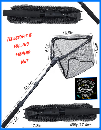 Telescopic & Folding Fishing Net | Upper Deck Fishing