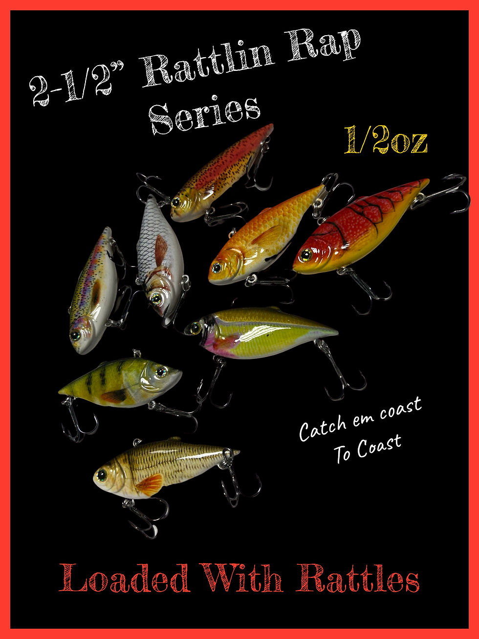 Rattlin Rap 2-1/2” Series | Upper Deck Fishing