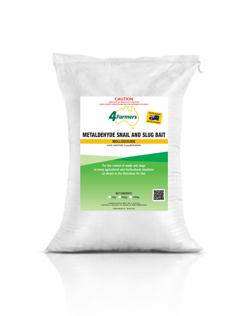Metaldehyde Snail and Slug Bait - 20kg | NuTec Industries