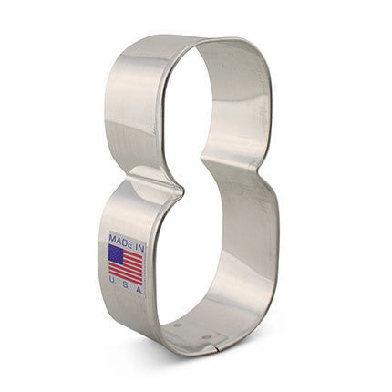 Number 8 Cookie Cutter | My Sweet Source