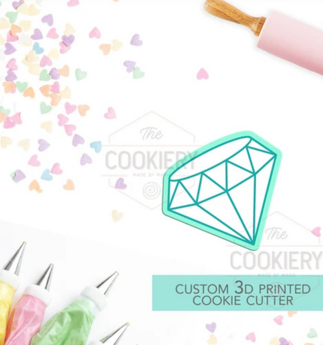 Diamond Cookie Cutter - The Cookiery | My Sweet Source