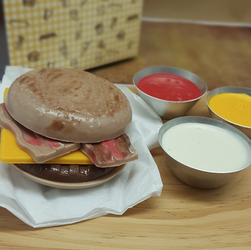Burger - BWB Simple Form Mold | My Sweet Source