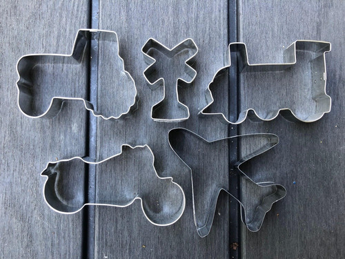 Transportation Set of Cookie Cutters | My Sweet Source