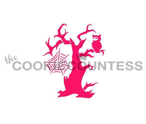 Spooky Tree Stencil by Cookie Countess | My Sweet Source