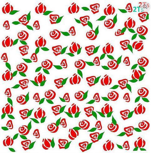 Mini Rose Print Stencil Set -2 T’s Stencils | My Sweet Source