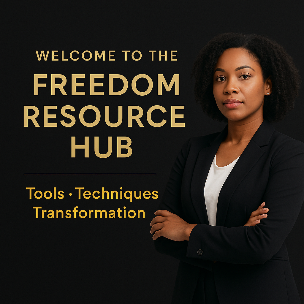 The Freedom Hub | Where Opportunity Meets Intentional Action