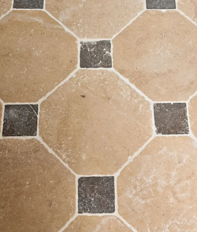 Ca Pietra - Lacock Limestone Natural Finish Octagons and Cobochons ...