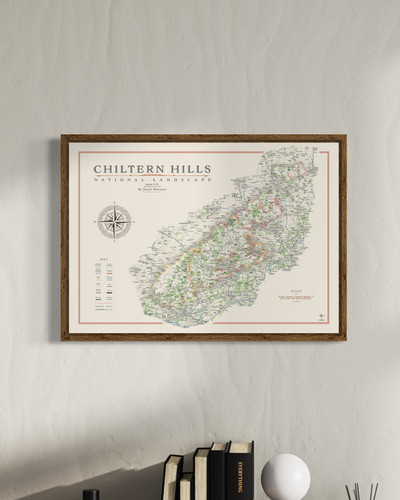 Chiltern Hills County Sections - Mini Map | TheCartographicArts