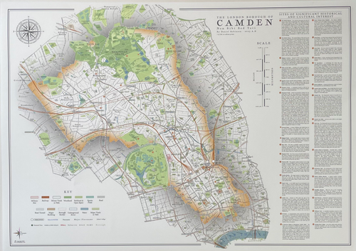 Camden map | TheCartographicArts
