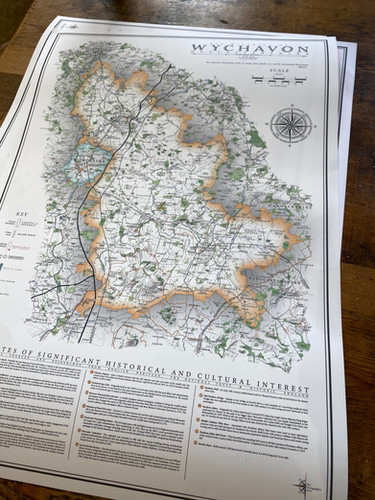 Wychavon district map | TheCartographicArts