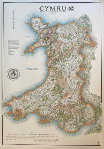 Map of Cymru | TheCartographicArts