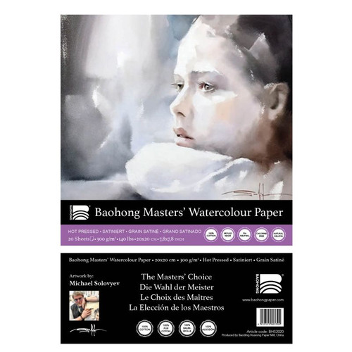Baohong Masters' Choice Bloc de 300 g pressé à chaud, 20 feuilles ...