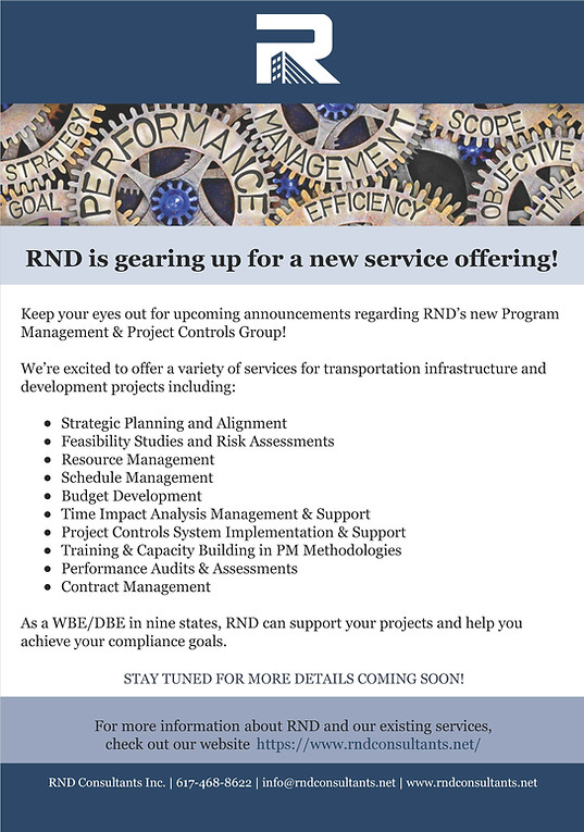 WHAT'S NEW! | RNDConsultants
