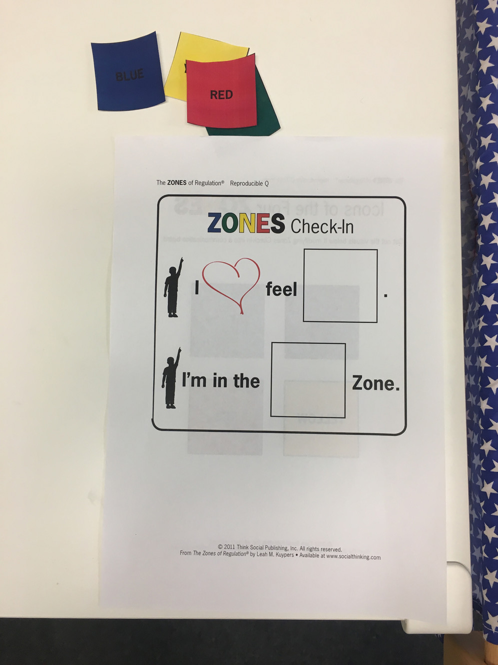 Zones of regulation