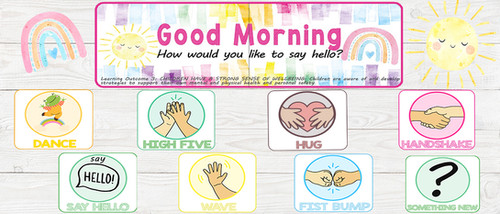 Morning Welcome Set | The Educators Domain