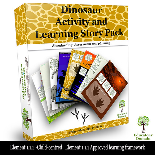 Dinosaur Activity and Learning Story Pack | The Educators Domain