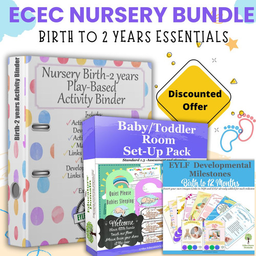 Birth to 2 Years Essentials Bundle | The Educators Domain
