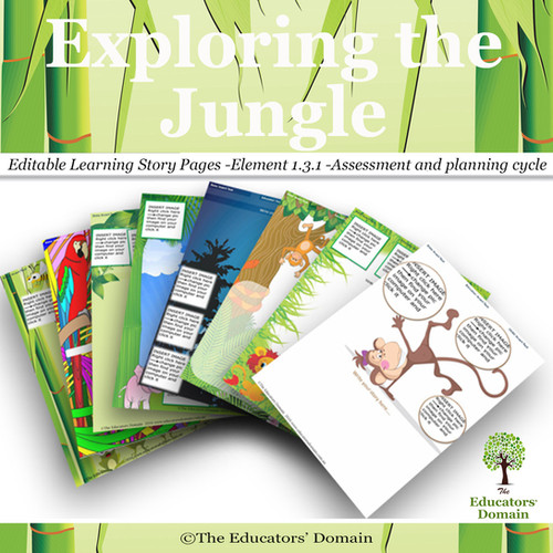 Exploring the Jungle Learning Story Pack | The Educators Domain