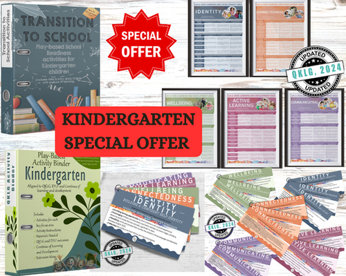 🌟Kindergarten Bundle Offer🌟 | The Educators Domain