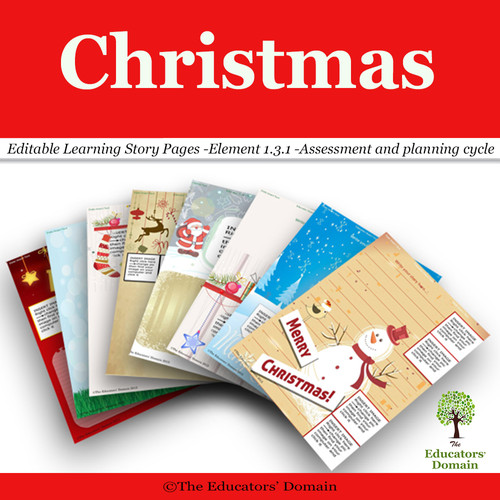 Christmas Learning Story Pack | The Educators Domain