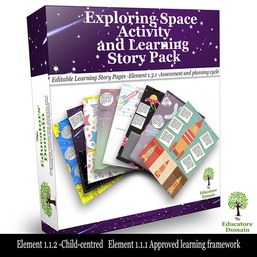 Exploring Space Activity and Learning Story Pack | The Educators Domain