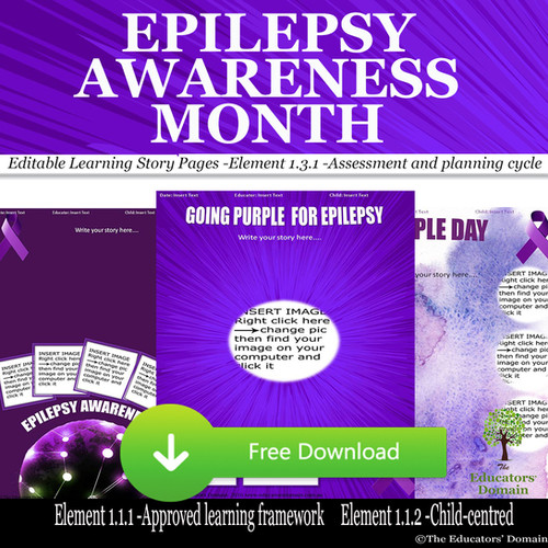 Epilepsy Awareness Learning Story Pack | The Educators Domain
