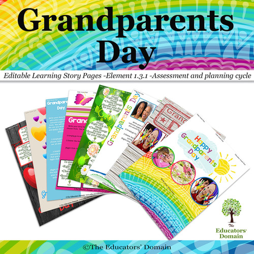 Grandparents Day Learning Story Pack | The Educators Domain