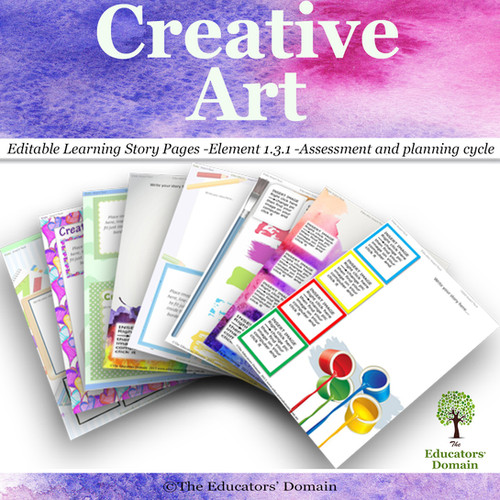 Creative Art Learning Story Pack | The Educators Domain