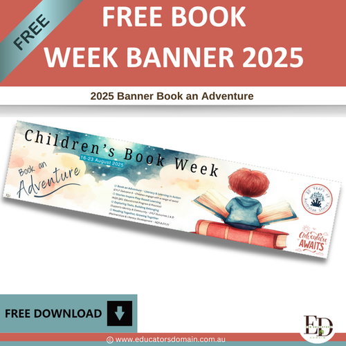 FREE Book Week 2025 Banner – Celebrate “Book an Adventure! | The ...