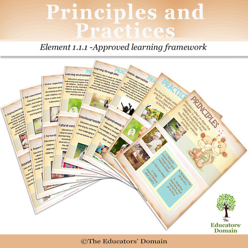 Principles and Practices Poster Set | The Educators Domain